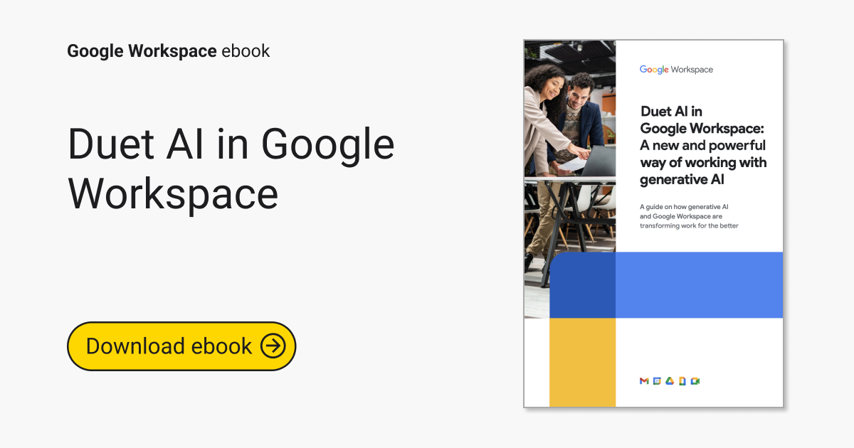 Ebook - Duet AI in Google Workspace